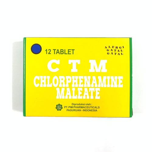 Jual CTM 4 mg Tablet - Obat Alergi, Gatal, Pilek - Kota Surabaya ...
