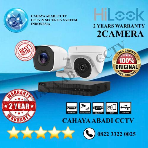 Jual PAKET CCTV HILOOK 2MP 4 CHANNEL 2 KAMERA TURBO HD KAMERA CCTV - TANPA HARDISK - Jakarta ...