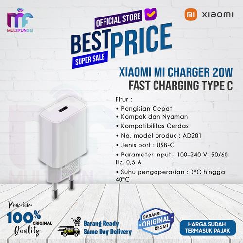 Jual Xiaomi Mi Charger 20W Fast Charging Type C - Jakarta Pusat ...