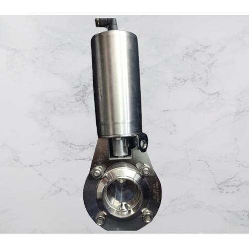 Jual Pneumatic Actuator Butterfly SPV 2 inch Valve Sanitary Stainles ...