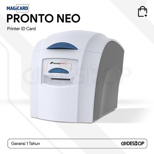 Promo Printer ID Card Magicard Pronto Neo Cetak ID Card Free Ribbon ...