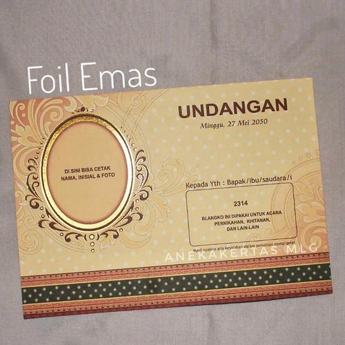 Jual Blangko Undangan Erba Terbaru 2314 (Cek Deskripsi) - Kota Malang ...