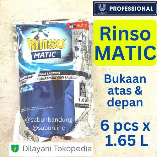 Promo RINSO PROFESSIONAL Detergent Liquid Detergen Cair 1.8 liter ( 1 ...