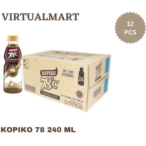 Jual Kopi Kopiko 78 Dalam Kemasan Botol 240 Ml Isi 12 Botol - Jakarta ...