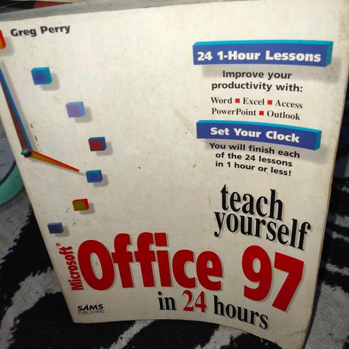 Jual buku office 97 teach yourself Greg perry original - Jakarta Timur ...