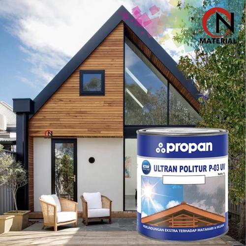 Jual CAT KAYU PROPAN POLITUR EXTERIOR ULTRAN P-03 1L - SOLAR YELLOW ...