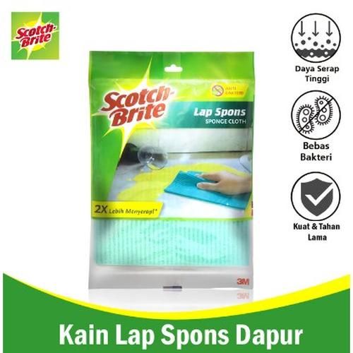 Jual 3M Scotch Brite Lap Spons Lap dapur meja lantai ID 82 - Jakarta ...