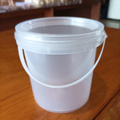 Jual ember pail bucket 1 liter 1 kg bening transparan foodgrade pp ...