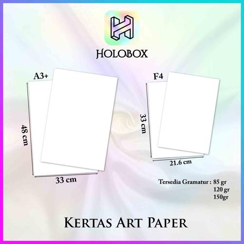 Jual Kertas|Kertas Lembaran|Kertas Murah|Kertas Art Paper|D20 - Jakarta Utara - Holobox | Tokopedia