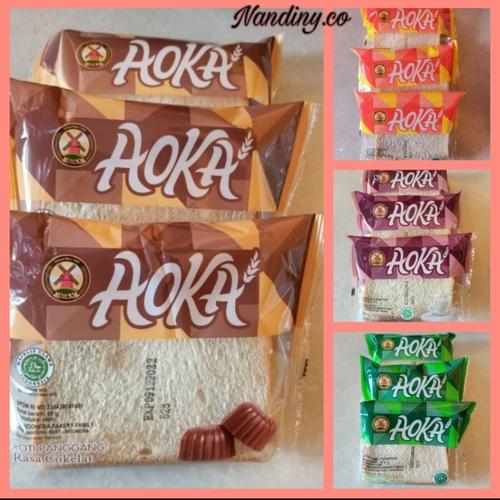 Jual Roti Aoka Viral Aneka Rasa/ Roti Aoka/Roti Panggang - Vanila ...