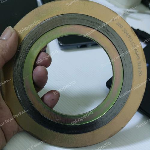 Jual Spiral Wound Gasket Ansi 300 Carbon Steel 3" inchi ( SWG CS # 300 ...