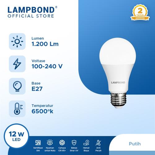 Jual Lampu LED 12 Watt Lampbond Cool day light - Jakarta Pusat ...