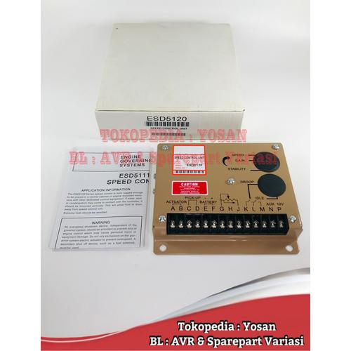 Jual SPEED CONTROL GAC MODEL ESD5120 ESD 5120 GOVERNOR GENSETSPEED ...