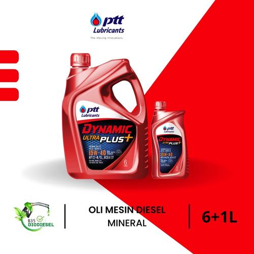Jual OLI PTT diesel DYNAMIC ULTRA PLUS SAE 15W‐40 CK-4/SN 7 liter ...