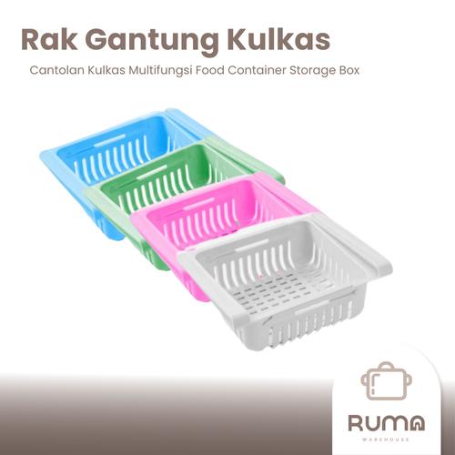 Promo Rak Gantung Cantolan Kulkas Multifungsi Food Container Storage ...