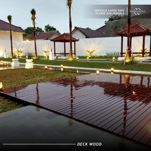 Jual Lantai Kayu Solid Ulin Kalimantan / Decking / Flooring Outdoor ...