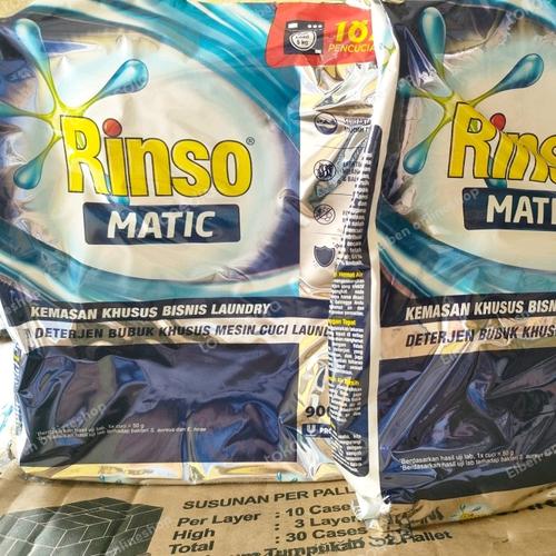 Jual Rinso Matic Bubuk 1kg front+Top load | Unilever 900gr - Jakarta ...