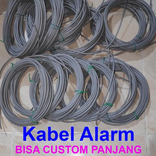 Jual CUSTOM POTONG Kabel Alarm 2 Core panjang sesuai request varian ...