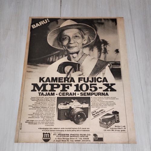 Jual Iklan Cetak Jadul Kamera Fujica MPF 105-X - Kota Bandung - Kawan ...
