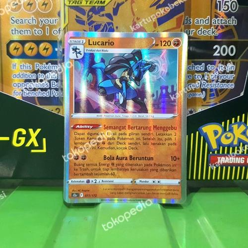Jual Lucario Foil S12a 077/172 kartu pokemon TCG Indonesia - Kota Bekasi - kartupokebekasi ...