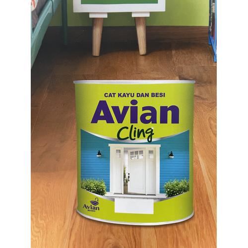 Jual CAT MINYAK / KAYU / BESI AVIAN CLING HIGH GLOSS ENAMEL 1KG HAL 2 ...