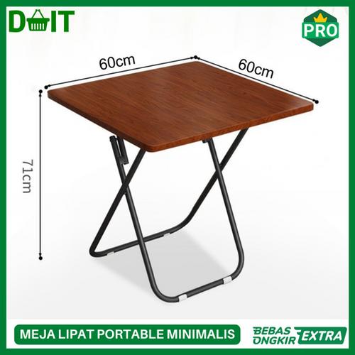 Jual Meja makan lipat portable meja lipat minimalis folding portable ...