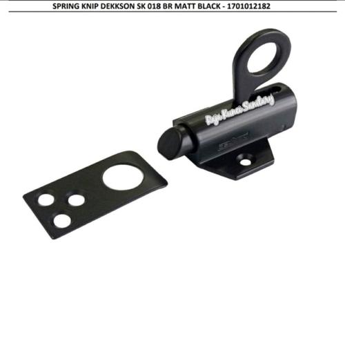 Jual Spring Knip Dekson SK 018 Matt Black/Kunci Jendela Dekson Hitam ...