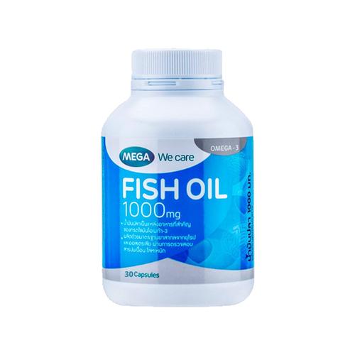 Jual MEGA FISH OIL 1000 MG BOTOL ISI 30 KAPSUL - Tablet minyak ikan ...