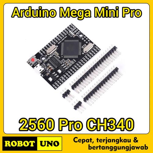 Jual Arduino Mega Mini 2560 R3 Pro CH340 Mini Micro USB - Kota Medan ...