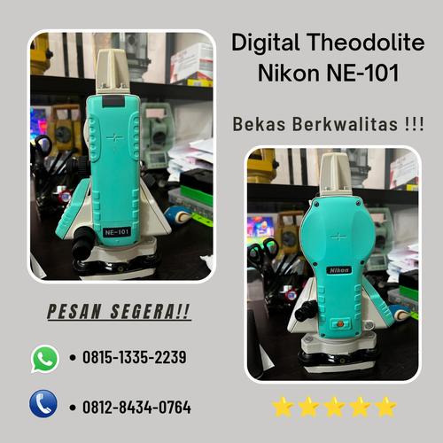 Jual Theodolite Nikon NE-101 Bekas / Digital Theodolite Nikon NE 101 ...