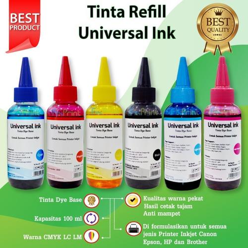 Jual Tinta Printer Ink untuk semua Printer yang menggunakan Tinta Dye ...