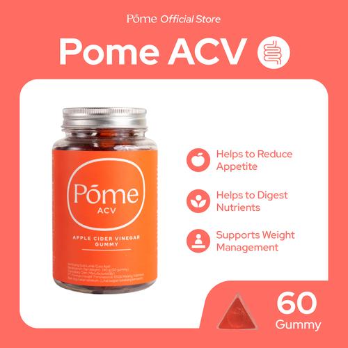 Promo Gummy Pome Dietary Supplement Apple Cider Vinegar Superfood Vegan ...