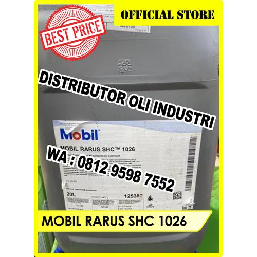 Jual MOBIL RARUS SHC 1026 ( ISO VG 68 - Premium Oil Compressor Screw ...