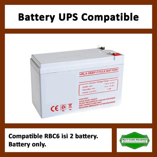 Jual Battery UPS APC RBC6 Compatible - Kota Tangerang - Multi Cakra ...