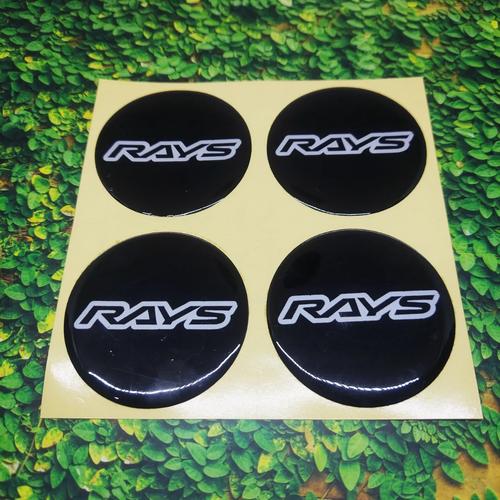 Promo Cutting Sticker Timbul RAYS untuk Dop Tutup Velg Racing Mobil ...