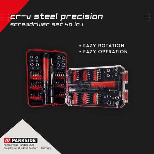 Promo Parkside precision screwdriver / obeng tool set 6 mata fungsi ...