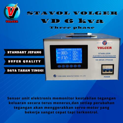 Jual Stavol VOLGER VD 6KVA Three Phase - Stabilizer Listrik VOLGER ...