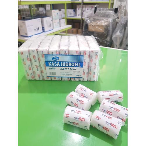 Jual Onemed Kasa Hidrofil Gulung/Kasa Perban One Med Hidrofil/Onemed ...
