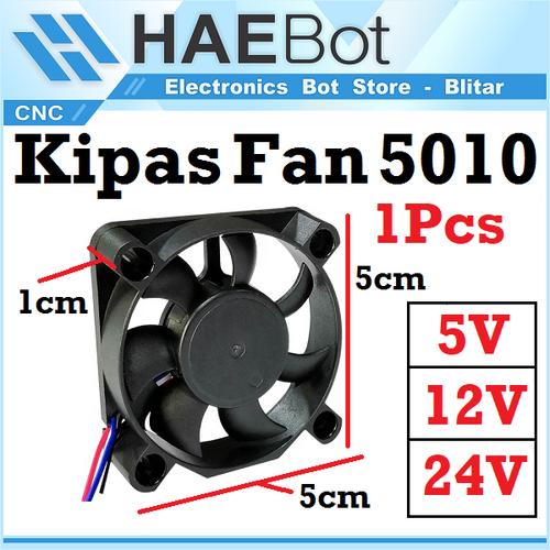 Jual [EBS] Kipas Pendingin DC Fan 5010 5V 12V 24V 50x50x10 Brushless Mini - 5 Volt - Kota Blitar ...
