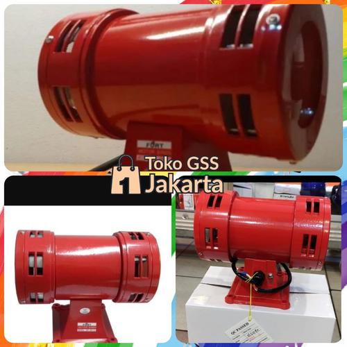 Jual MOTOR SIRENE MS 490 MS490 220VAC, 50Hz alarm bell siren sirine ...