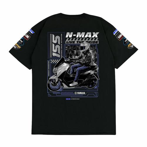 Jual SAKAZUKI Kaos Baju Motor YAMAHA NMAX N MAX Rider Kaos Otomotif ...