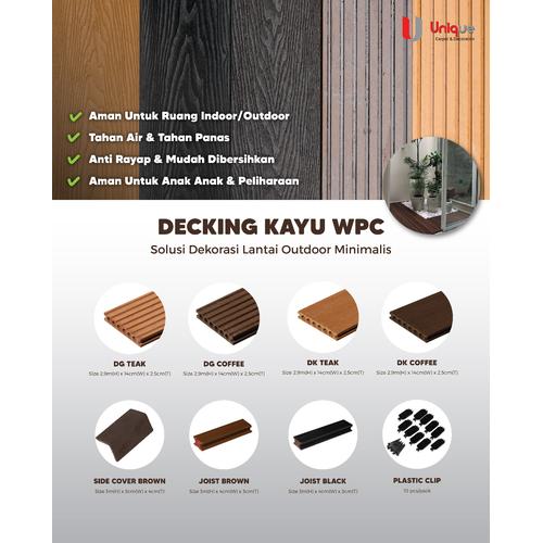 Jual Aksesories WPC Decking / Joist Rangka WPC / Side Cover Penutup ...