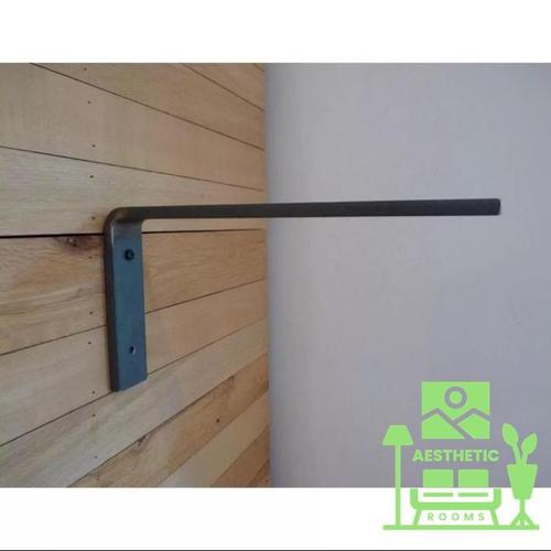 Jual rak besi siku penyangga ambalan/penahan papan simple dan kuat ...