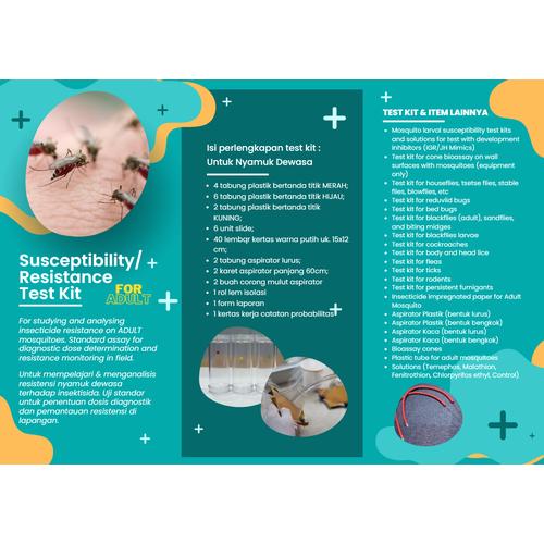 Jual Susceptibility Test Kit for Adult Mosquito Uji Kerentanan Nyamuk ...