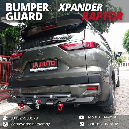 Jual Tanduk Towing Bar Xpander Cross Raptor Bumper Guard Besi Bemper ...