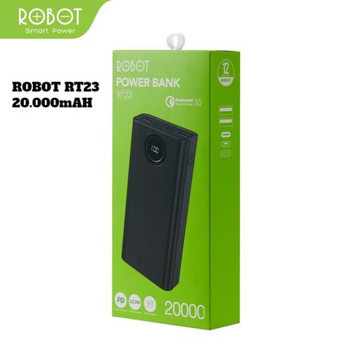 Jual POWER BANK 30000 MAH ROBOT RT30 POWER BANK 30000MAH QUICK CHARGING ...