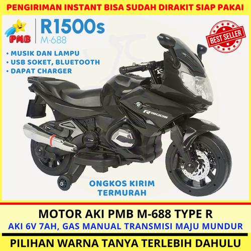 Jual [ KHUSUS GOJEK / GRAB ] Motor Aki PMB 688 Type R BMW Moto GP ...