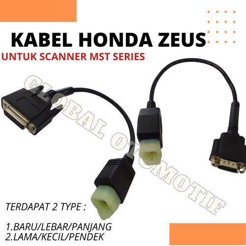 Jual Kabel HONDA Scanner Motor Injeksi MASTER ZEUS MST-100P MST-400 ...