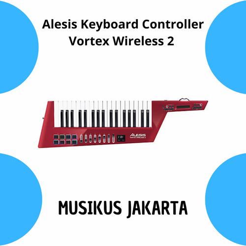Jual Alesis Keyboard Controller Vortex wireless 2 Red/ Keyboard ...