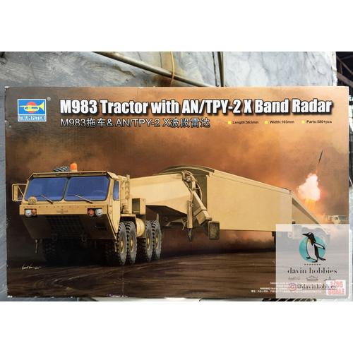 Jual Trumpeter 1/35 M983 HEMTT Tractor with AN/TPY-2 X Band Radar ...